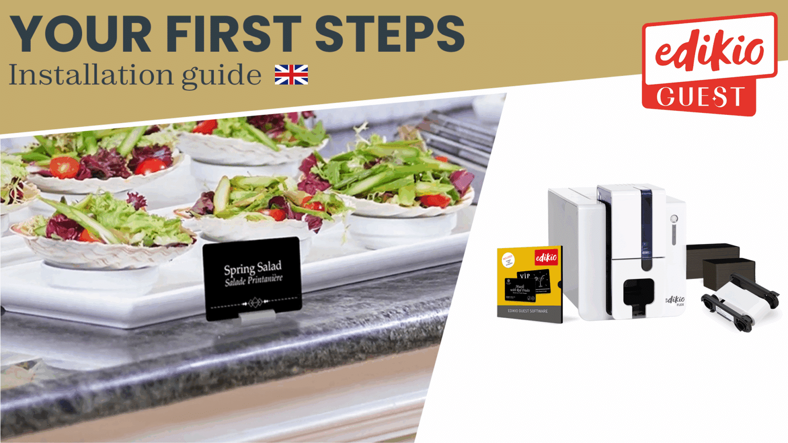 Edikio Access Guest | Buffet Label Printer