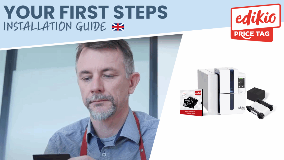 Edikio Flex Price Tag | Price Tags on PVC Cards